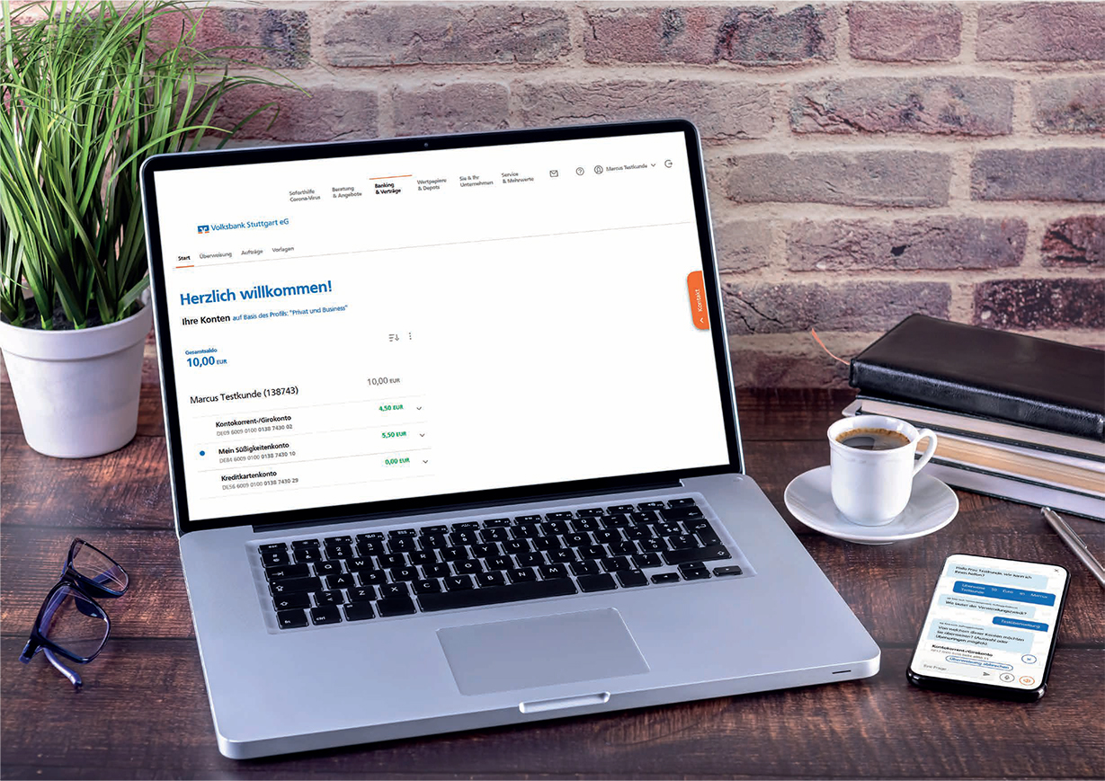 Funktionen im OnlineBanking | Volksbank Stuttgart eG Funktionen im OnlineBanking | Volksbank Stuttgart eG